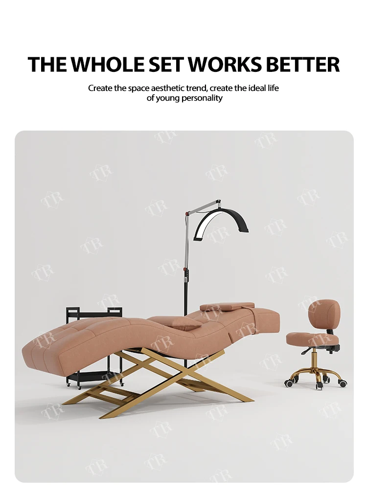 Turri Luxury Curved Lash Chair - Perfect for Spa Treatments