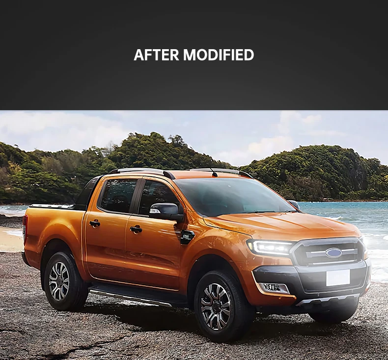 VLAND LED Headlights for Ford Ranger - Bright & Waterproof