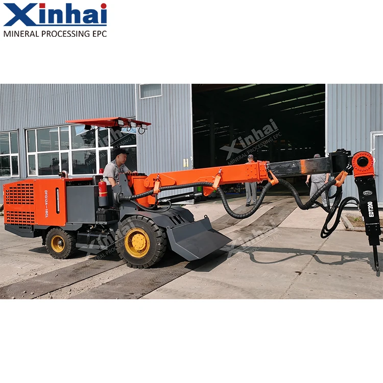 Mining Equipment DFQ12A-1BCDL Wheeled Scaling Jumbo for Underground Non ...
