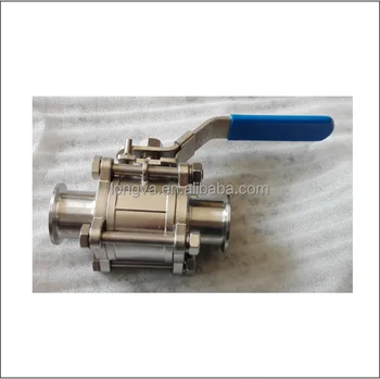 Sanitary Stainless Steel 304 Pneumatic Actuator Clamping Sanitary Quick ...