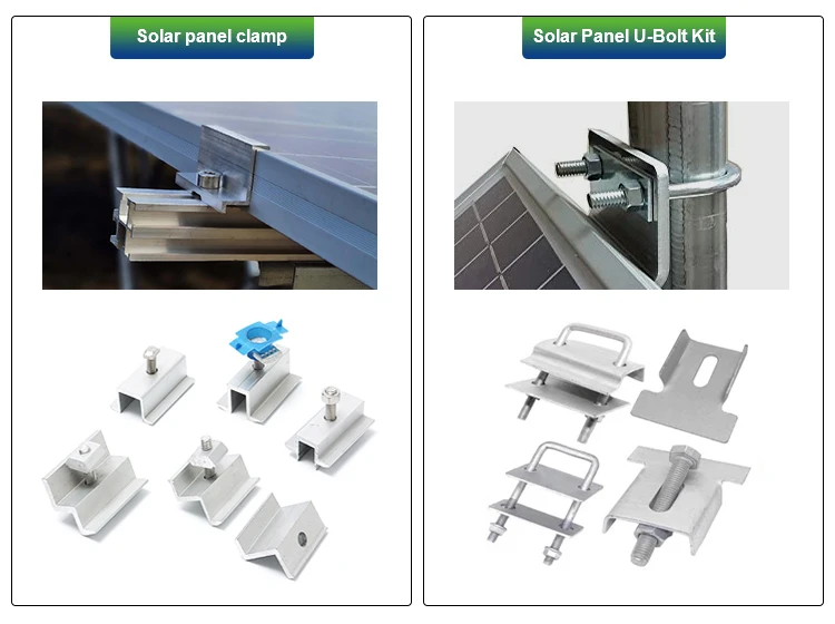 Factory Customization Solar Panel Photovoltaic Module Metal Roof Hook ...