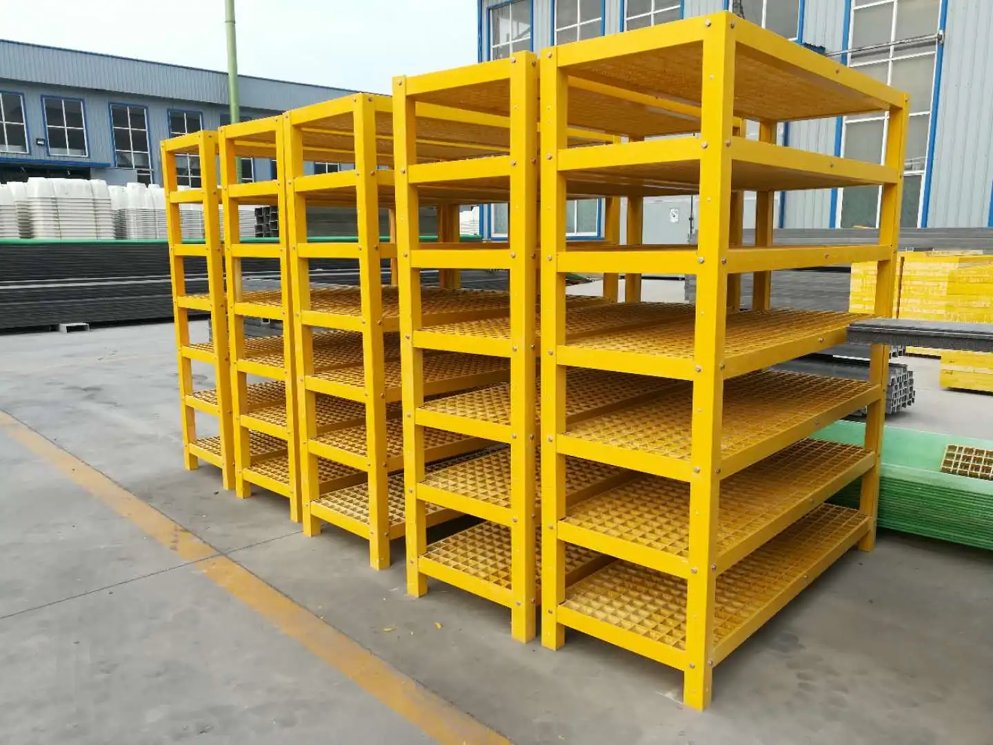 Resistant Insulated Frp Platforms Walkway Stairs Steps Grating ...