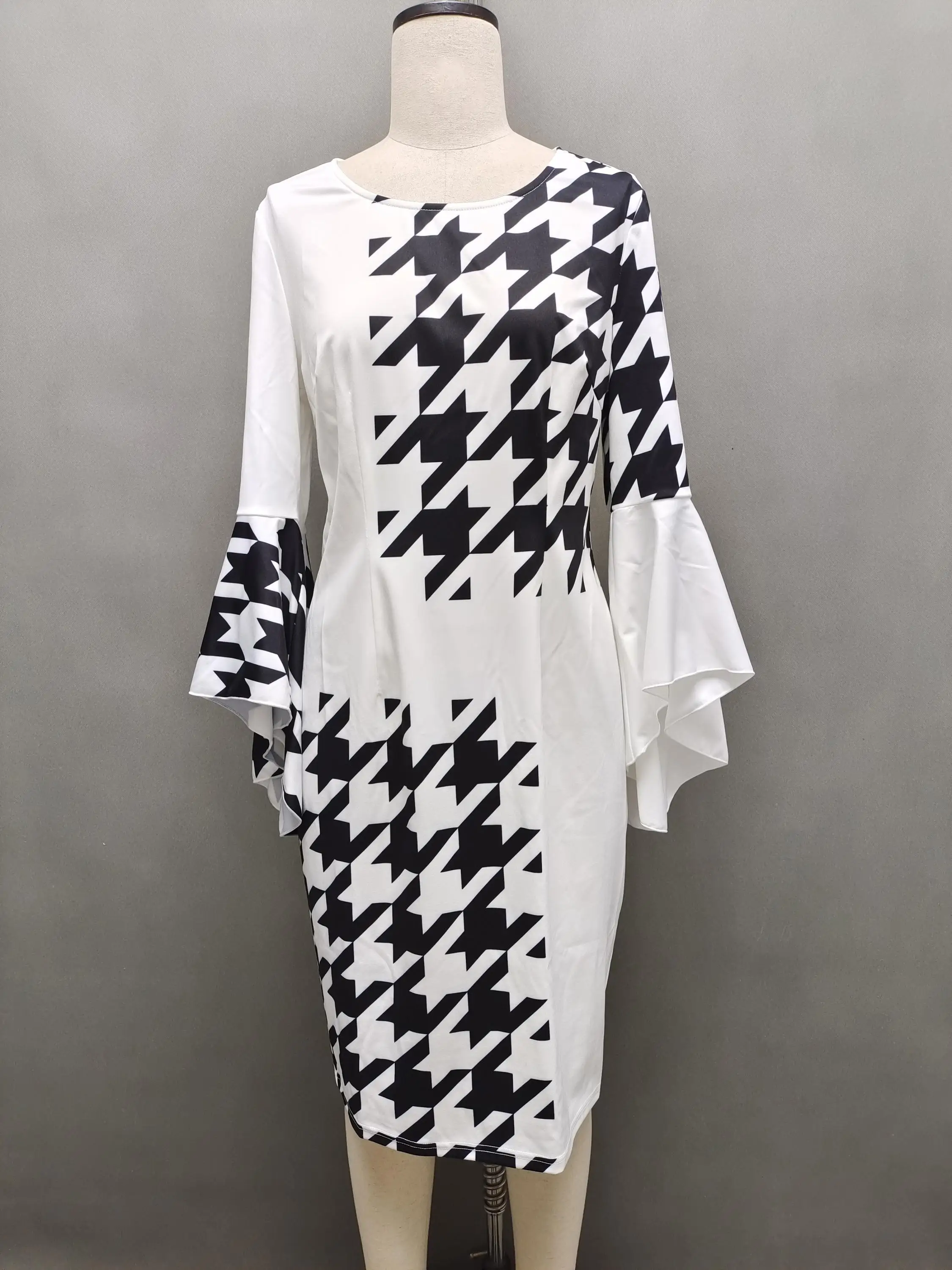 Custom Made Women Logo Label Sublimated Casual Evening Printed Dress ...