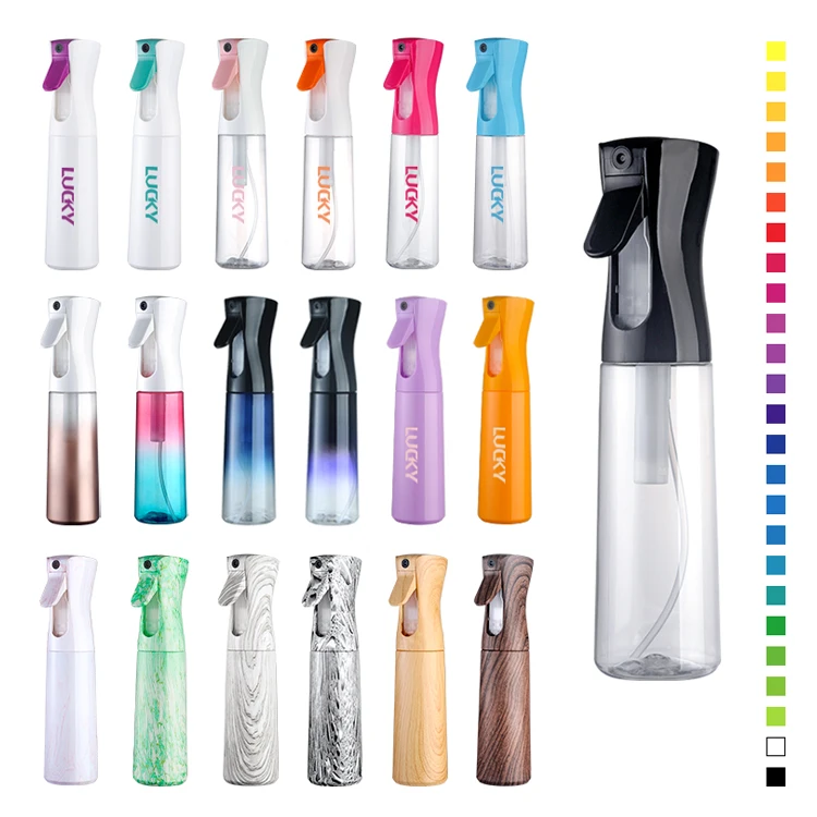 Plastic Misty Sprayer Bottle - 200ml, 300ml, 500ml