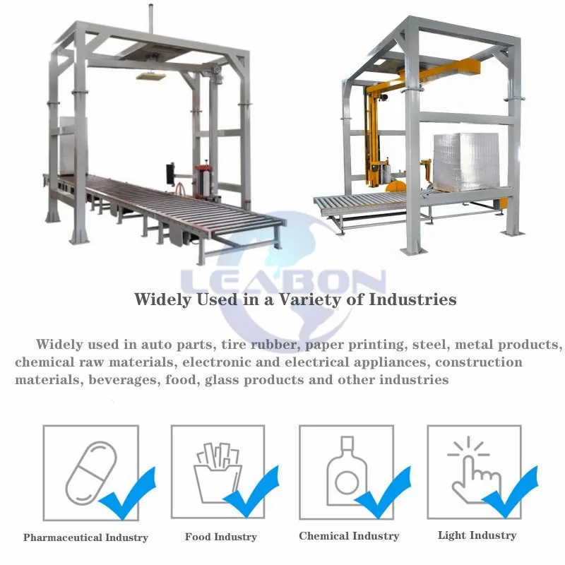 Cantilever Stretching Film Wrapper Machine Pallet Wrap Machine Rocker ...
