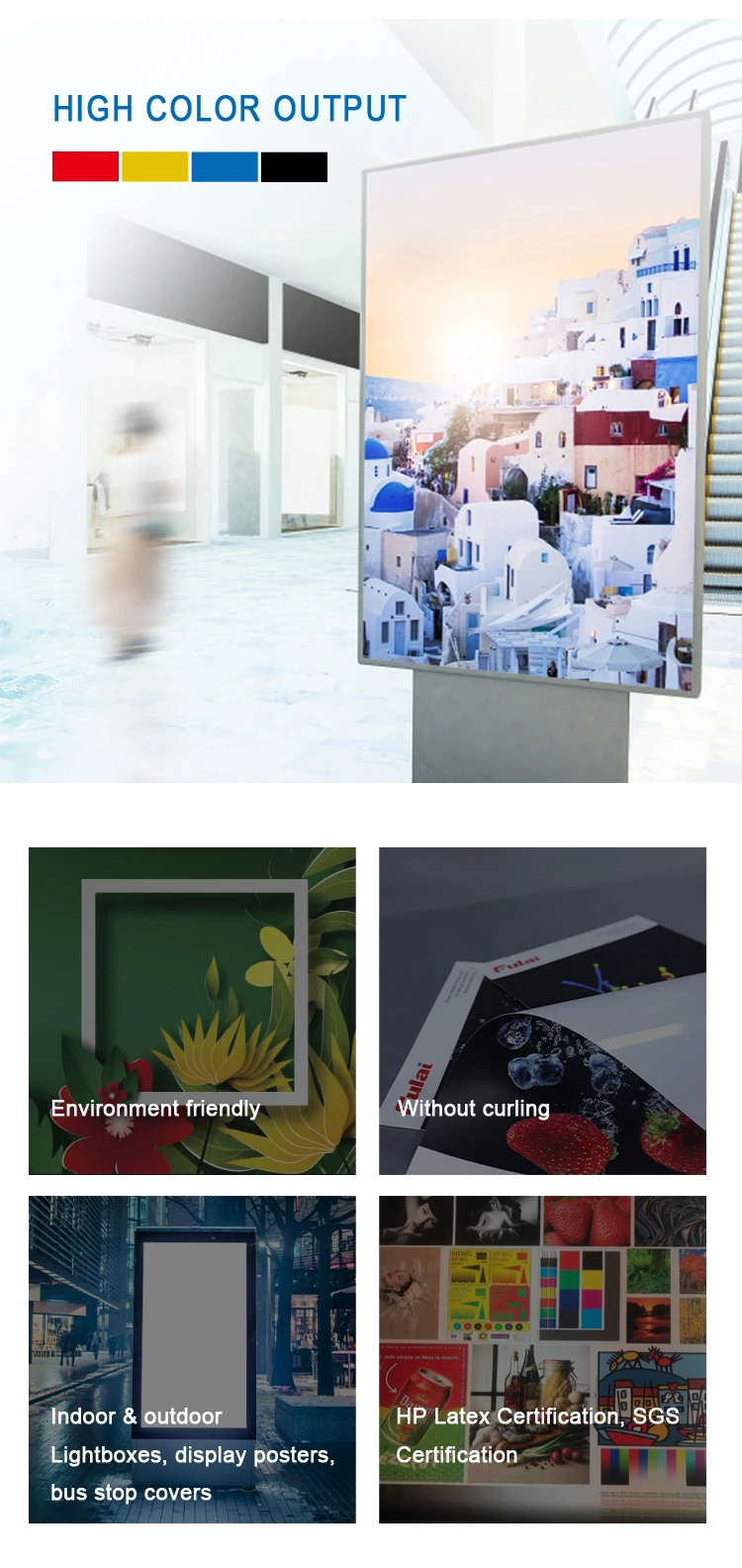 Eco-sol Pvc/pet Banner Matt-250 Greyback - Buy Composite Film,Pvc/pet ...