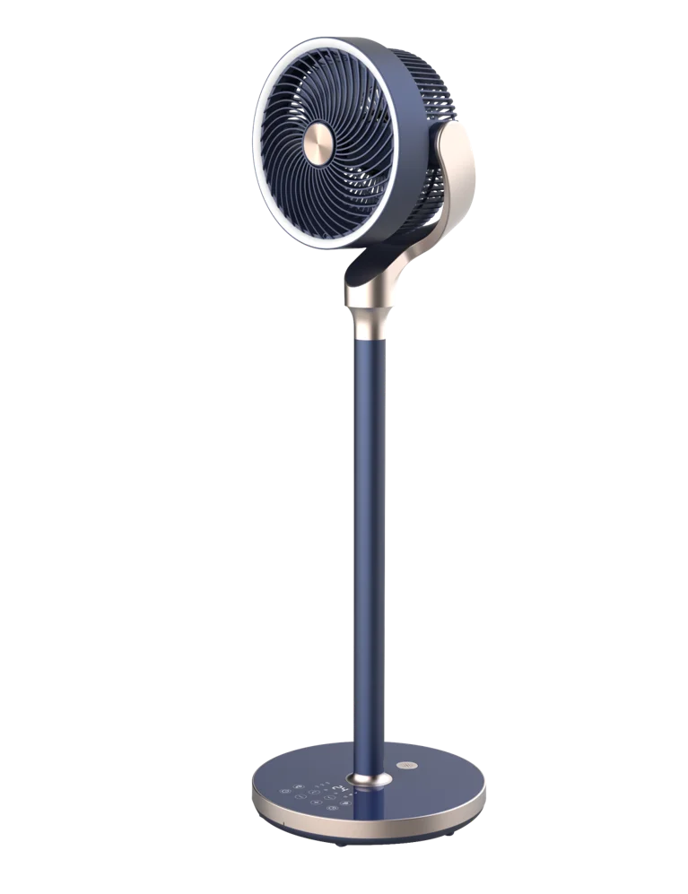 3D Auto Oscillation Standing Fan DC Electrical 24 Gear Wind Speed ...