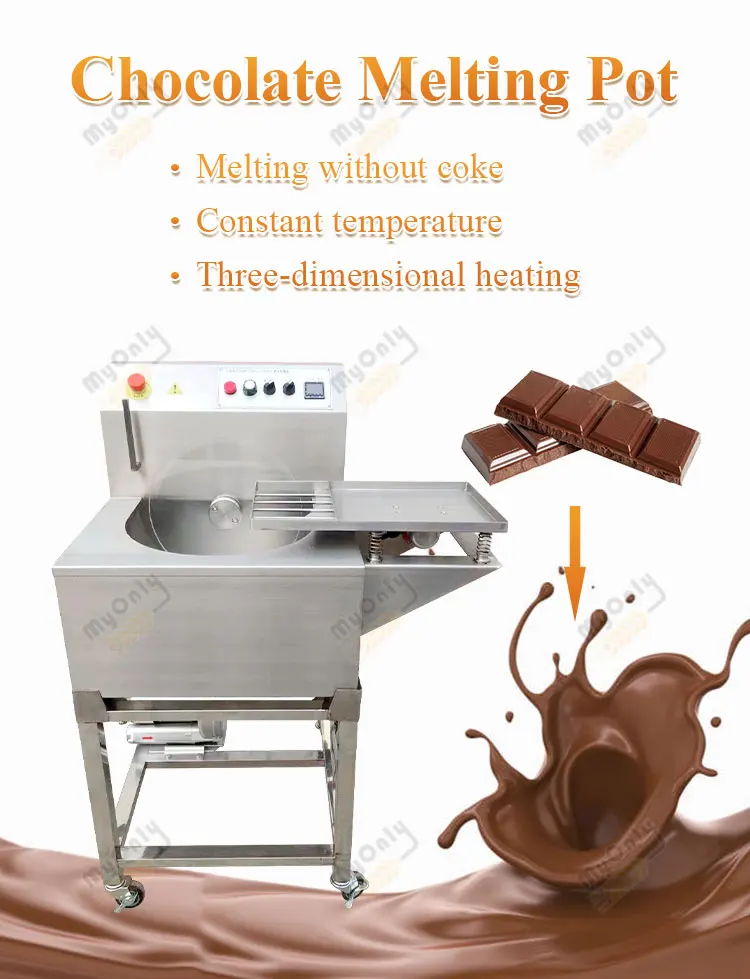 MY Continous Cocoa Butter 5kg Small Chocolate Temper Machine Mini ...