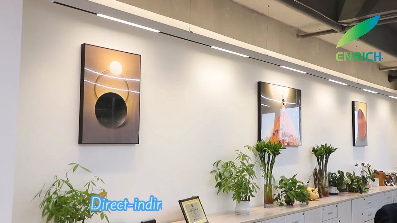 Modern Office Lighting Linkable Led Linear Profile Lighting Combined ...