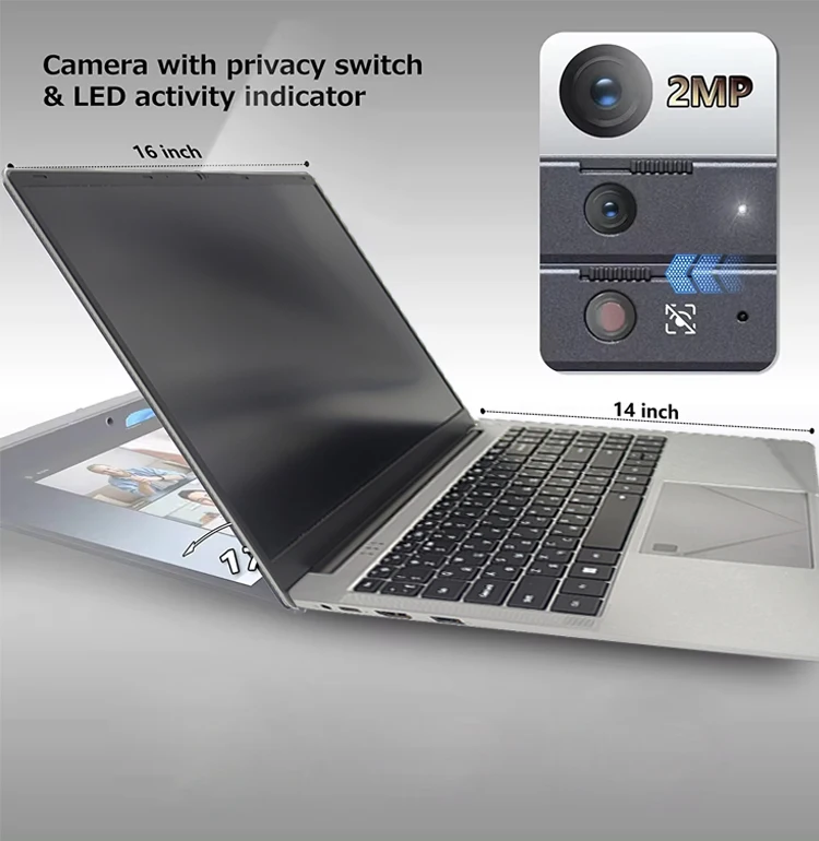 Alibaba.com: E157 180-degree opening Intel N100 laptop with 1920x1080 ...