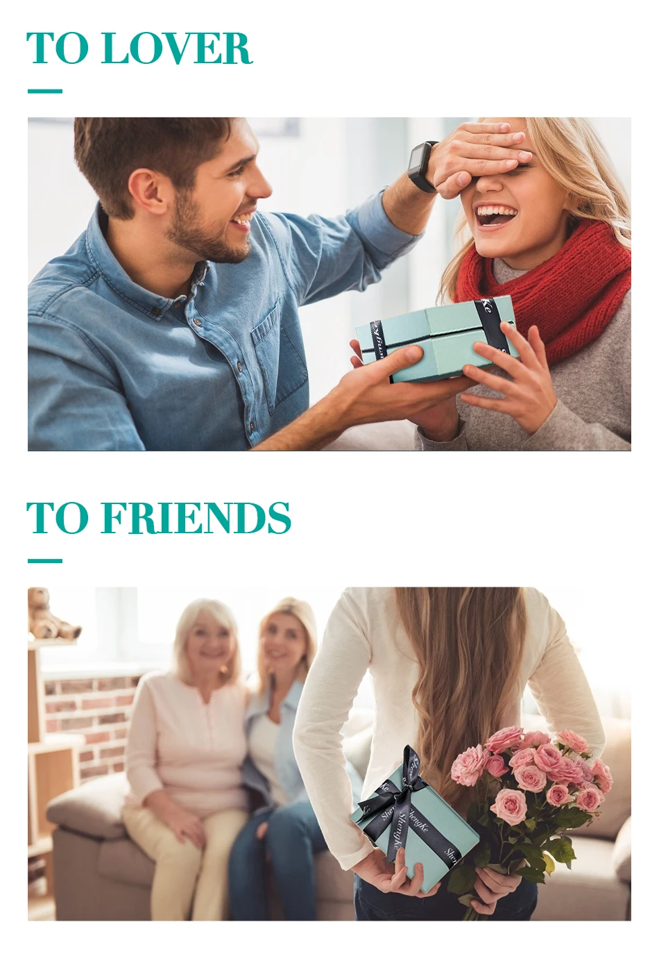 Shengke Gift Box Packaging To Send Friends And Relatives Fashion Female ...