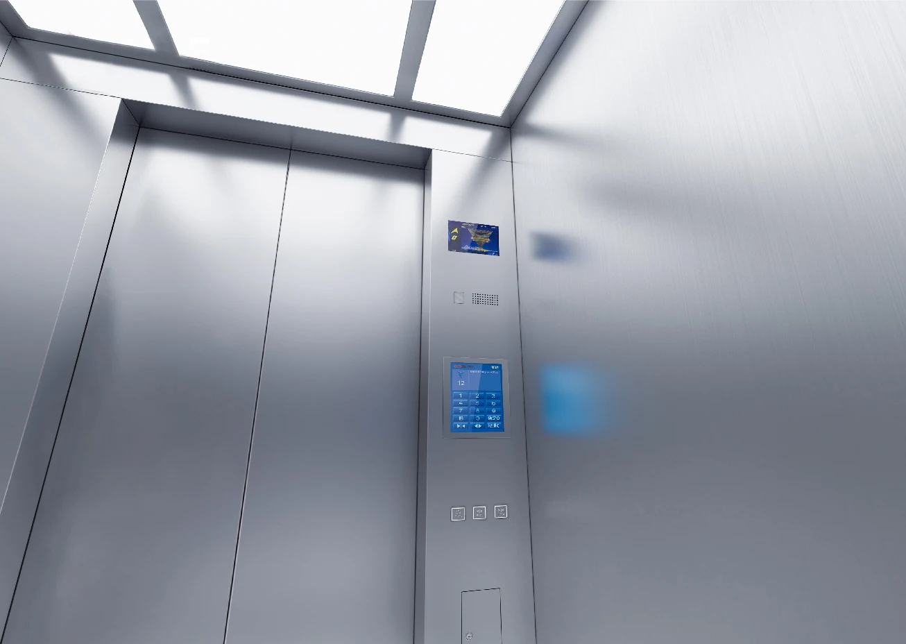 Elevator Cabin Call Panel Glass/acrylic/touchable Button