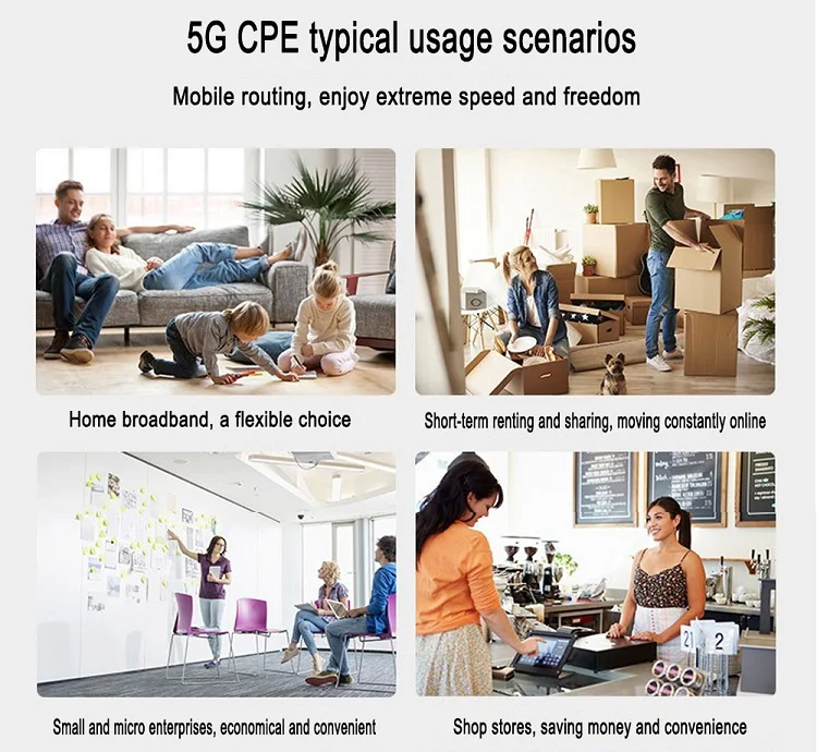 Gigabit 5G WIFI6 Router - Efficient Home & Enterprise Solution