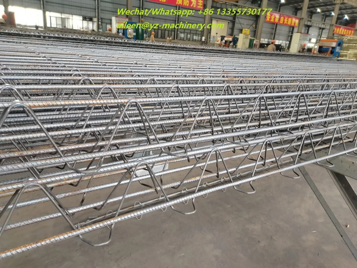 Yizhou High Quality Bar Rebar Truss Lattice Girder Beam Welding Machine ...