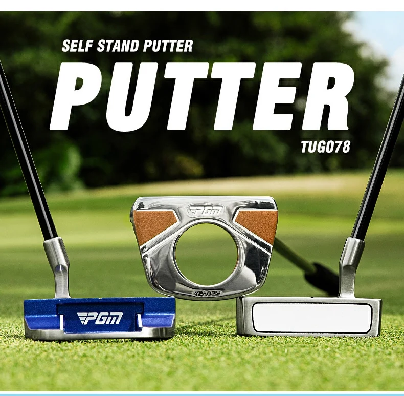 PGM TUG078 Stainless Steel Golf Club Standing Putter With Built-In ...
