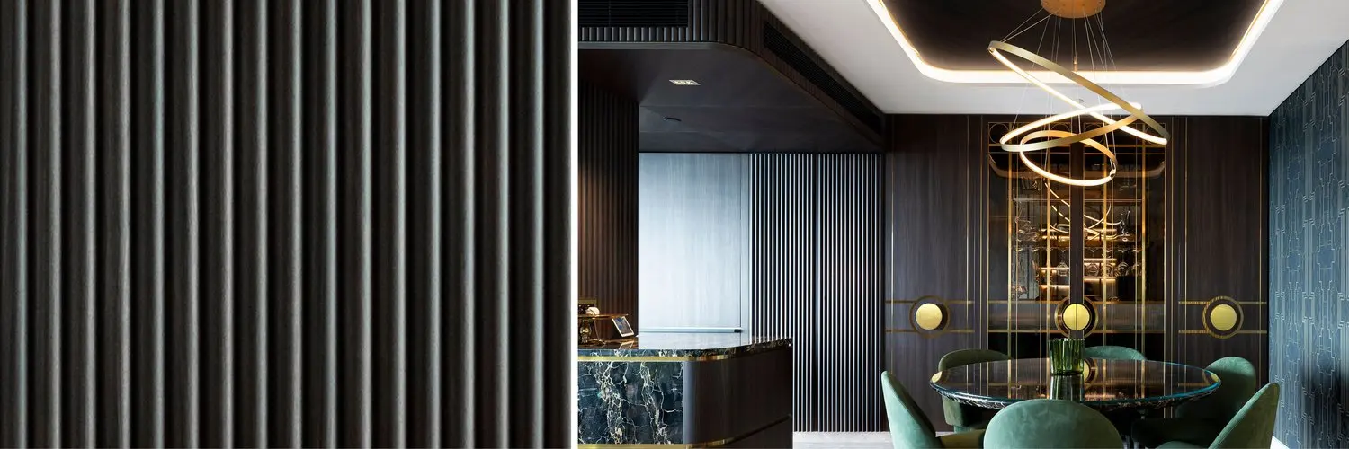 Pvc Ps Fluted Wallboard Tv Background Interior Wall Panel - Buy Ps ...