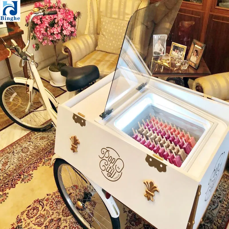 Frozen Display Stand Refrigerated Freeze Display Counter Frozen Chilled ...