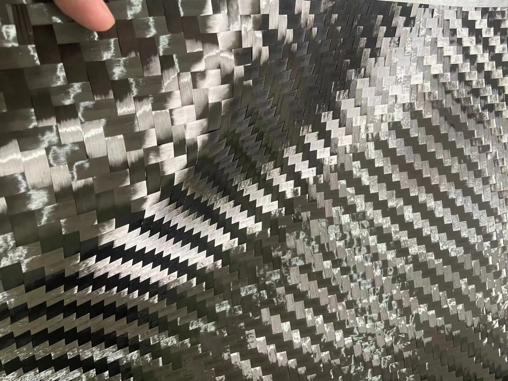 3K Conductive Carbon Fiber Fabric Woven Twill Pattern for Cars Shoes ...