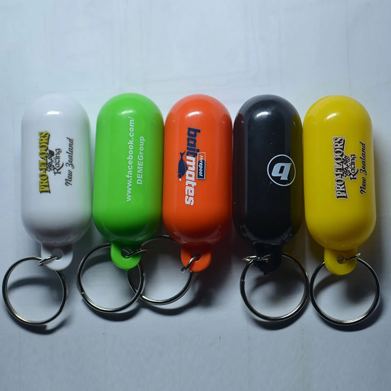 Custom Logo Beach Float Key Chain Floating Polystyrene Ps Keychain ...