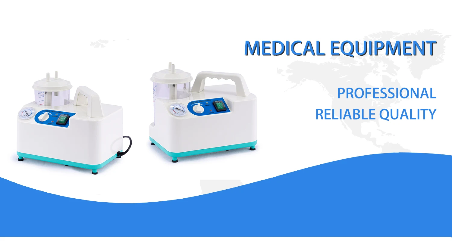 Medical Portable Phlegm Suction Machine Unit Equipment Electrical ...