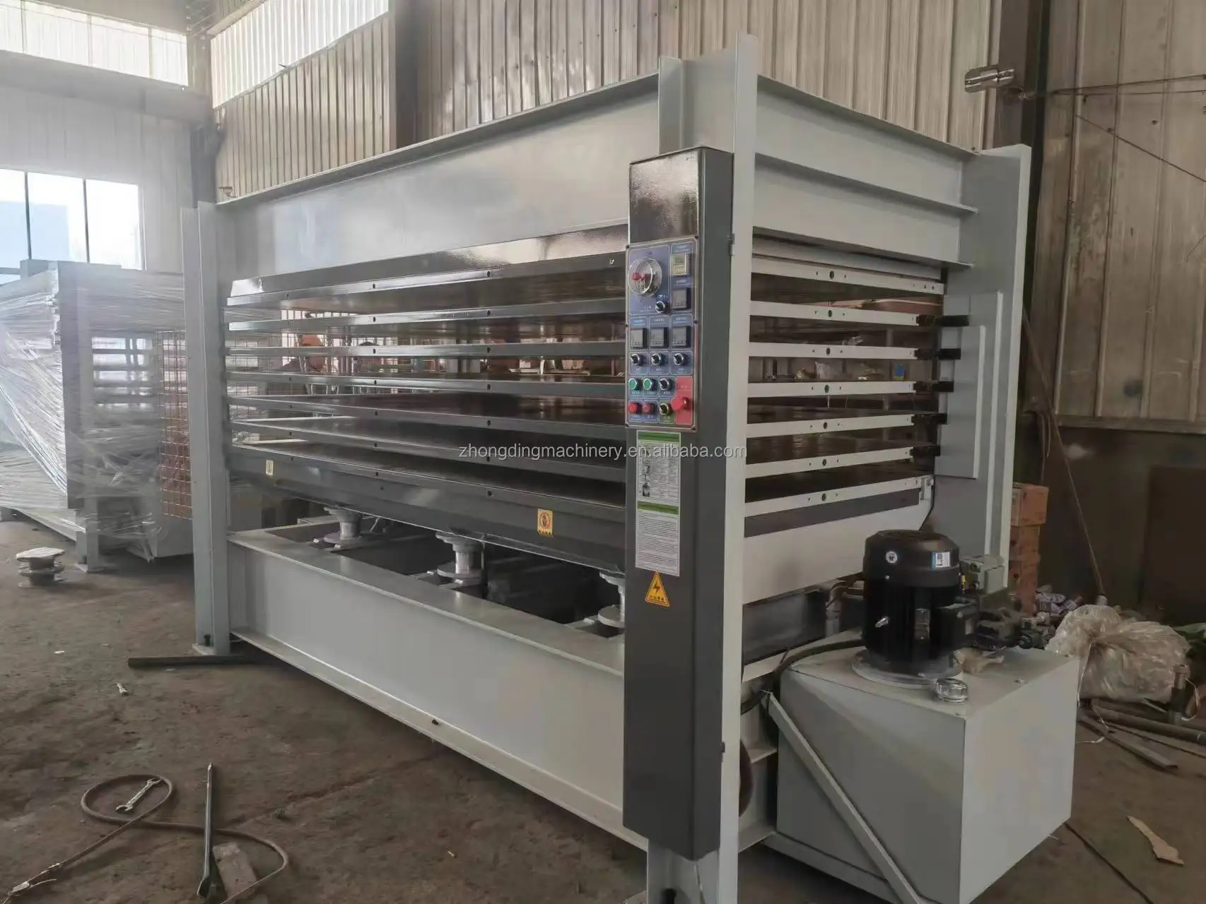 Flush Door Mdf Hydraulic Hot Press Machine Plywood Hot Press Machine ...