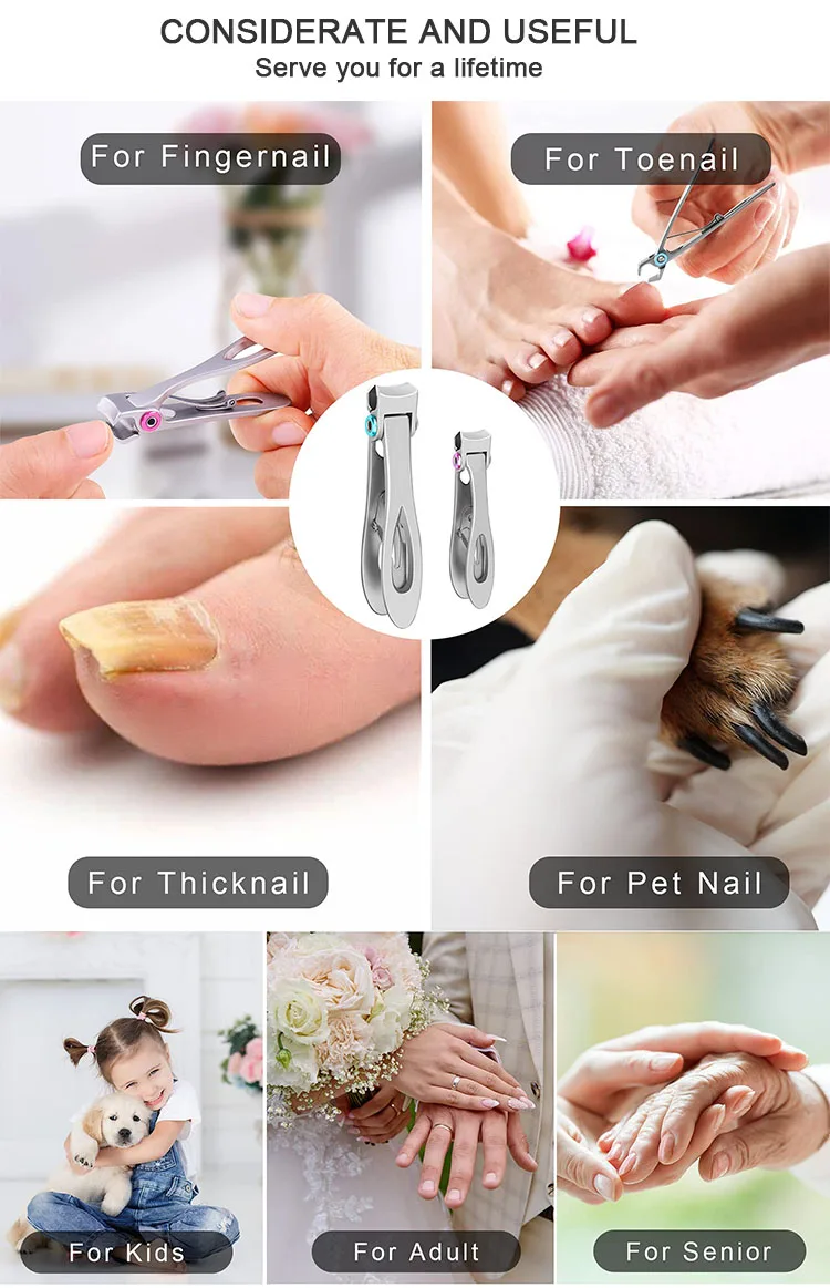 Big Mouth Nail Cutter - Professional Stainless Steel Clippers