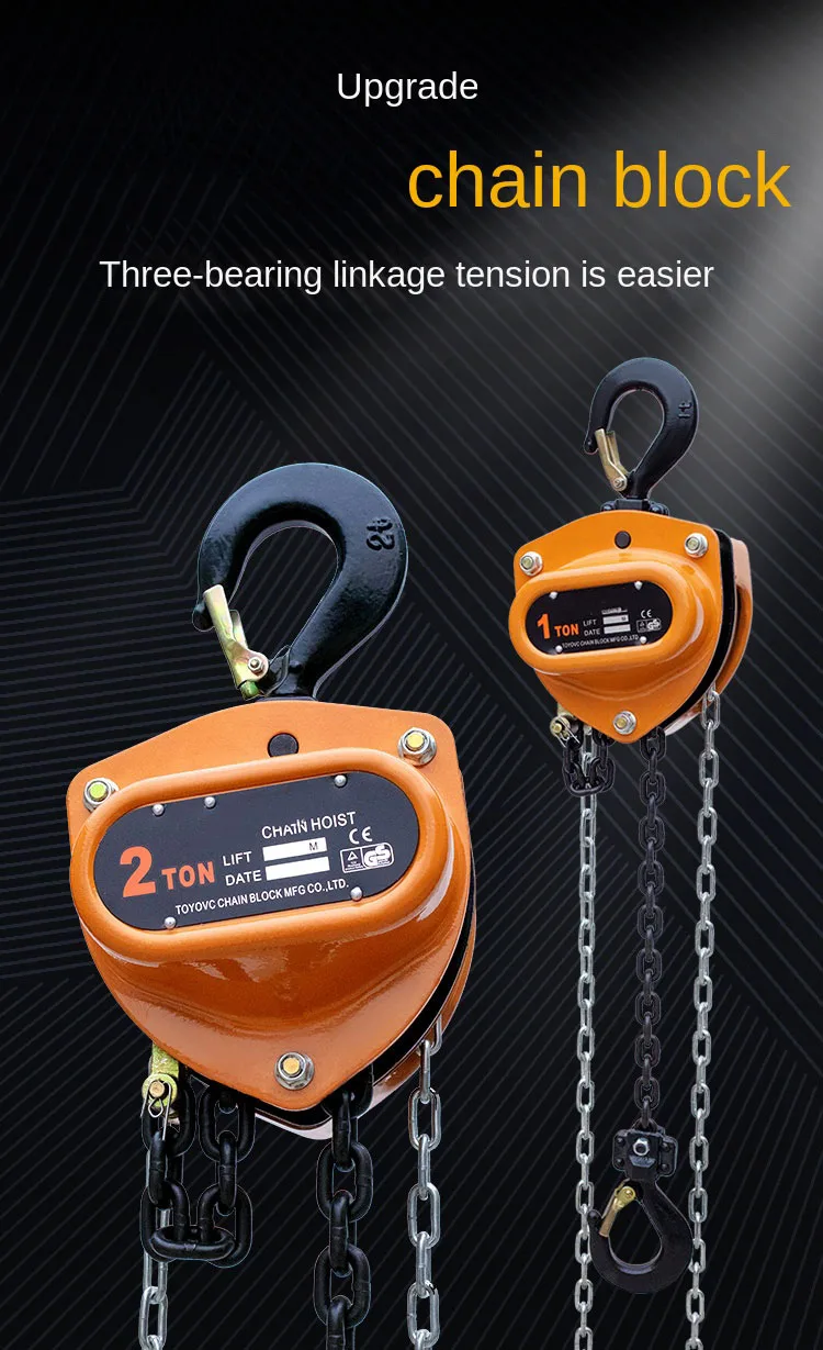 Chain Block Mobile Crane Chain Pully Block Chain Block with Gear ...