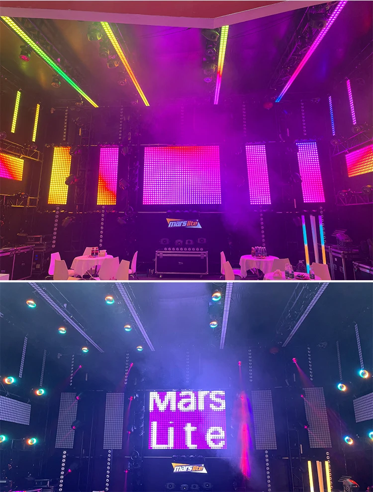 Marslite Matrix Blinder DJ Lights Pro - Club Disco Stage