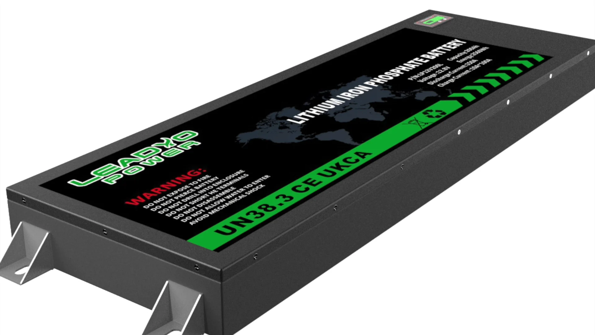 Slim-line Lifepo4 Battery 12v 100ah 150ah 170ah Off Road 4wd 4x4 ...