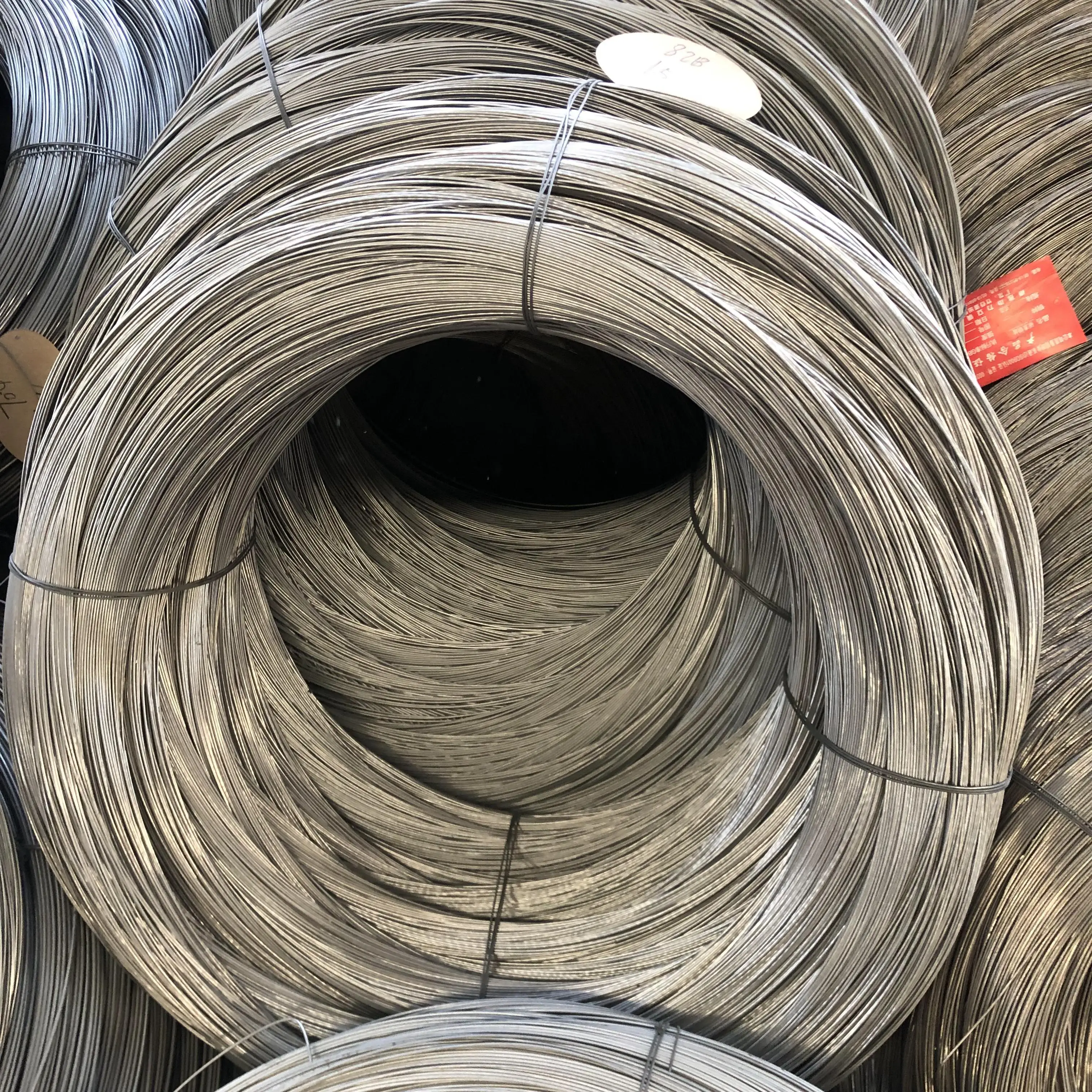 Pickling Spring Stainless Steel Wire Patented Galvanized Cold Drawing ...