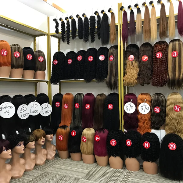 Dropshipping Glueless human hair wigs and bundles show Product Show ...