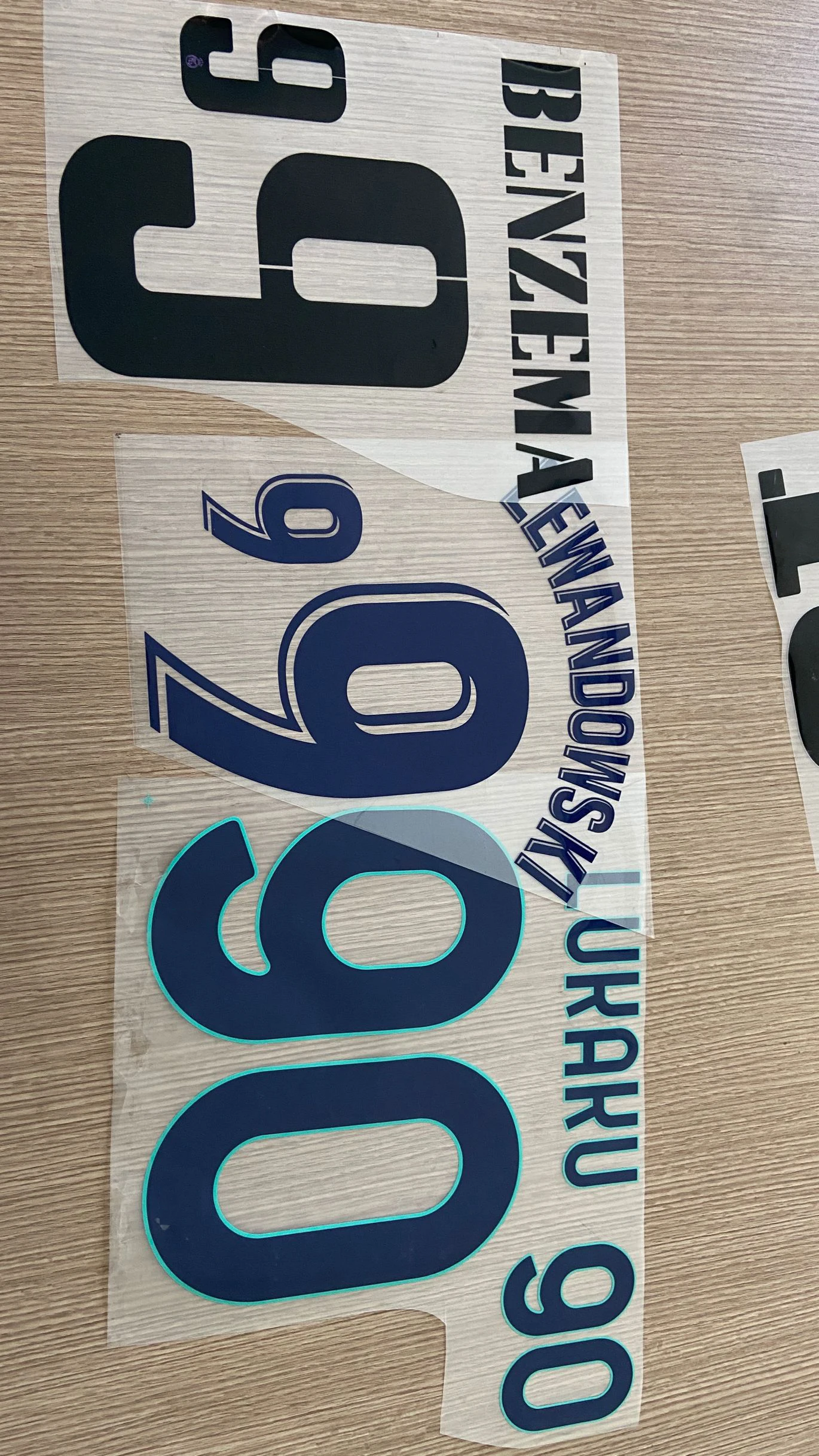 Custom Heat Transfer Numbers Heat Transfer Letters And Numbers ...