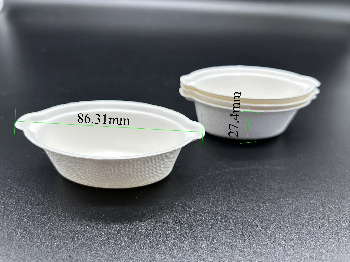 Pfas Free Bagasse Finger Food Box Easy To Hold Biodegradable Ship ...
