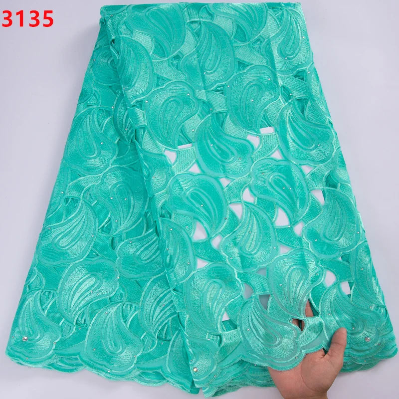 3135 Wine African Dry Lace Fabric with Stones 2023