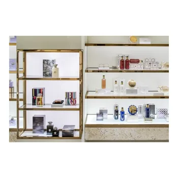 Modern Skin Care Product Display Showcase Customized Cosmetic Store ...