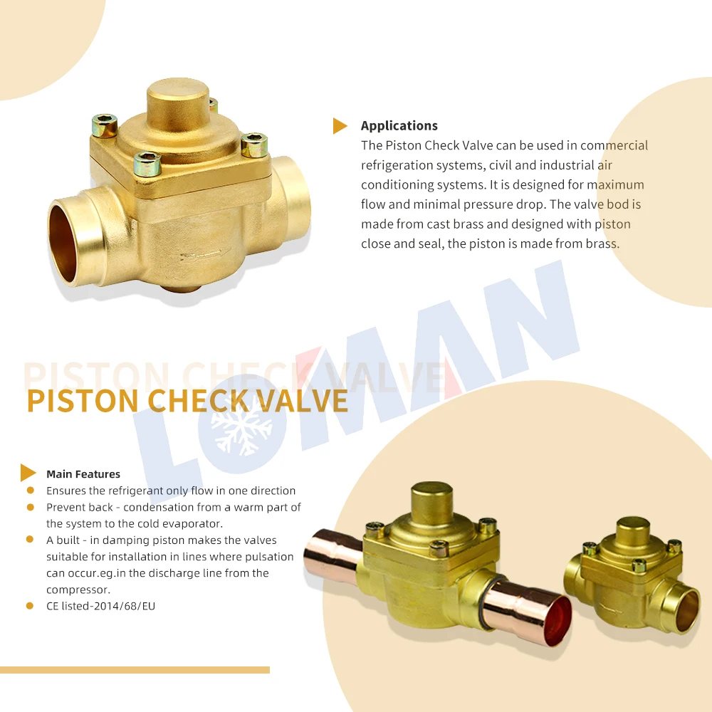 Loman Plunger Check Valve With Extension Tube Can Be Used In Commercial ...