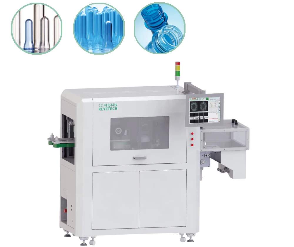 Preforms Inspection System High Detection Speed 40000 Preforms Per Hour ...