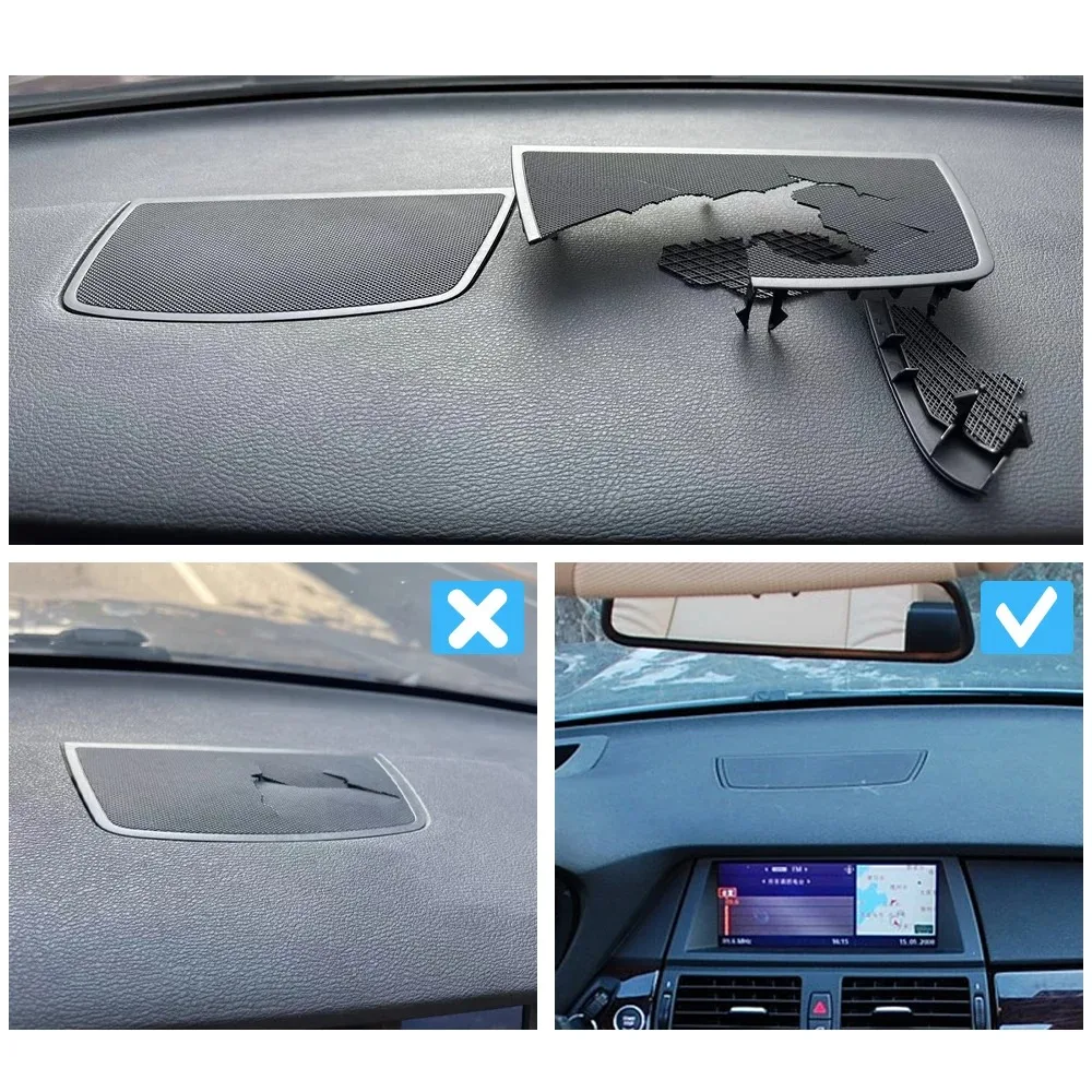 BMW X5 X6 E70 E71 E72 Dashboard Speaker Cover Grille