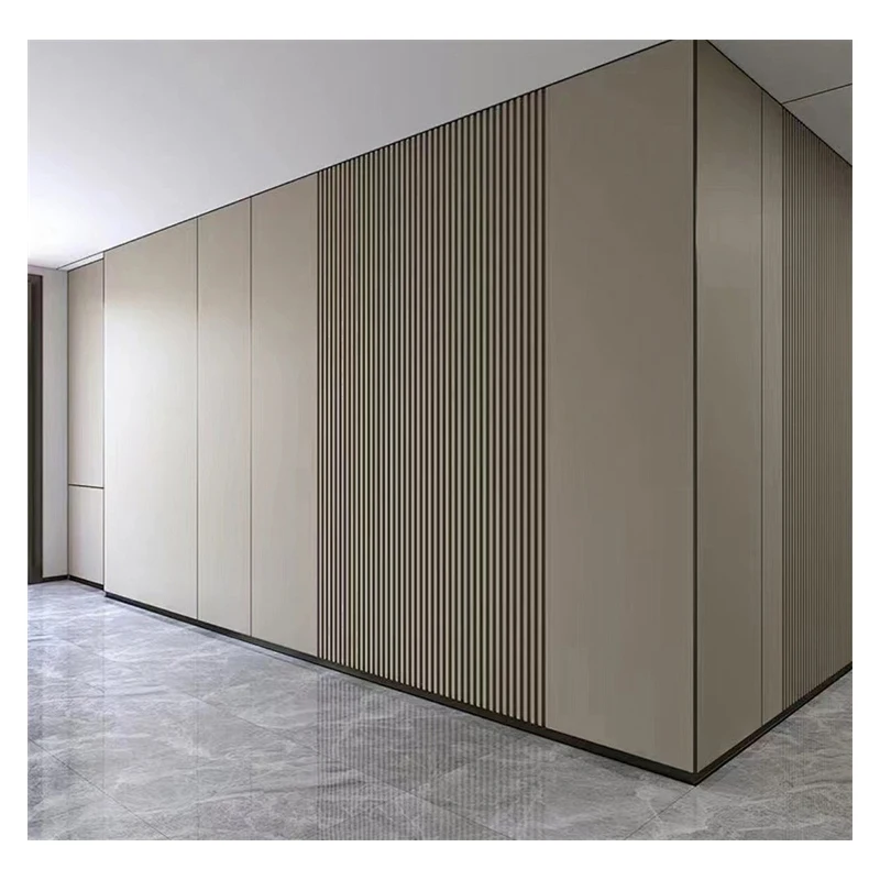Modern Design Fluted Great Wall Panels Environmentally Friendly Indoor ...