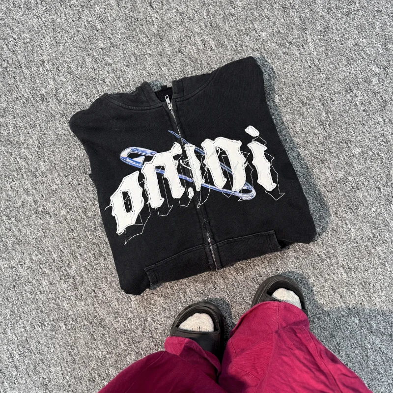 Heavyweight Custom Canvas Patch Embroidery Oversized Distressed Acid ...