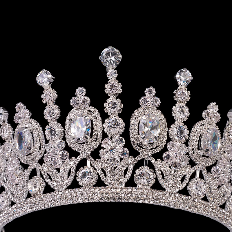 Echsio Bridal Classical Couronne De Mariage Crown Luxury