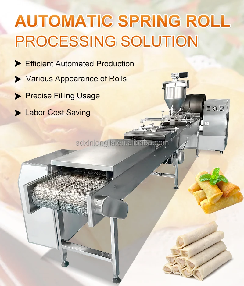 Automatic Lumpia Crepes Samosa Egg Roll Spring Roll Maker