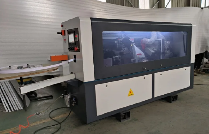 5 Function Automatic Edge Banding Machine With Fine Trimming for MDF ...