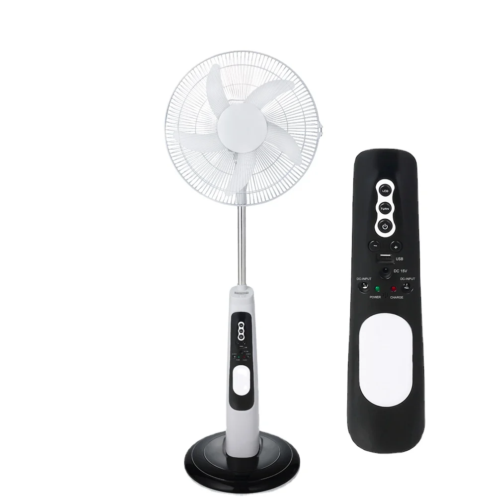 16 Inch High Rpm 12v 600 Ultra Thin Base Electronic Rotate Rechargeable ...