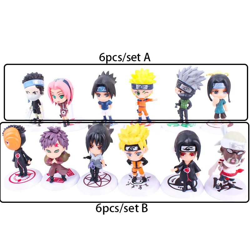 Wholesales New Design Statue Figures Anime Figures Set Akatsuki Trajes ...