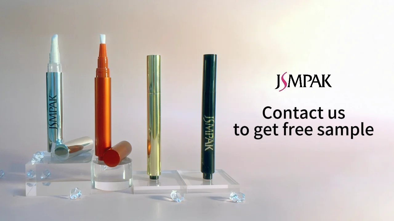 Luxury Tiny Empty Aluminium Lip Oil Container Cosmetic Pen Packaging ...