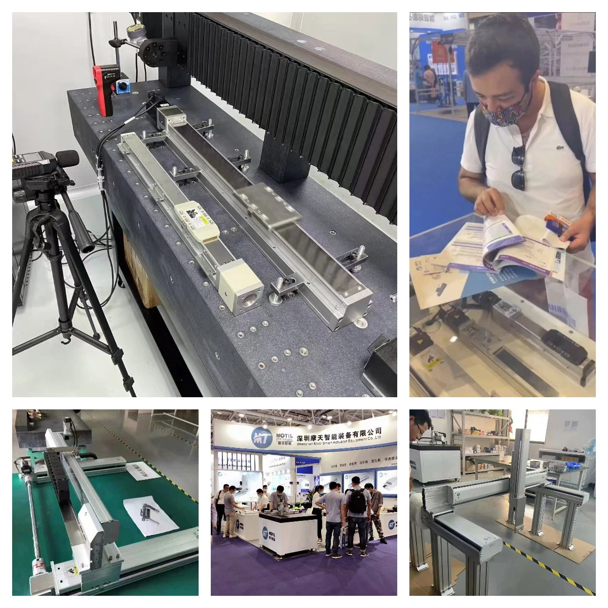 XYZ-axis Worktable Linear Servo Motor System Multi-axis Assembly ...