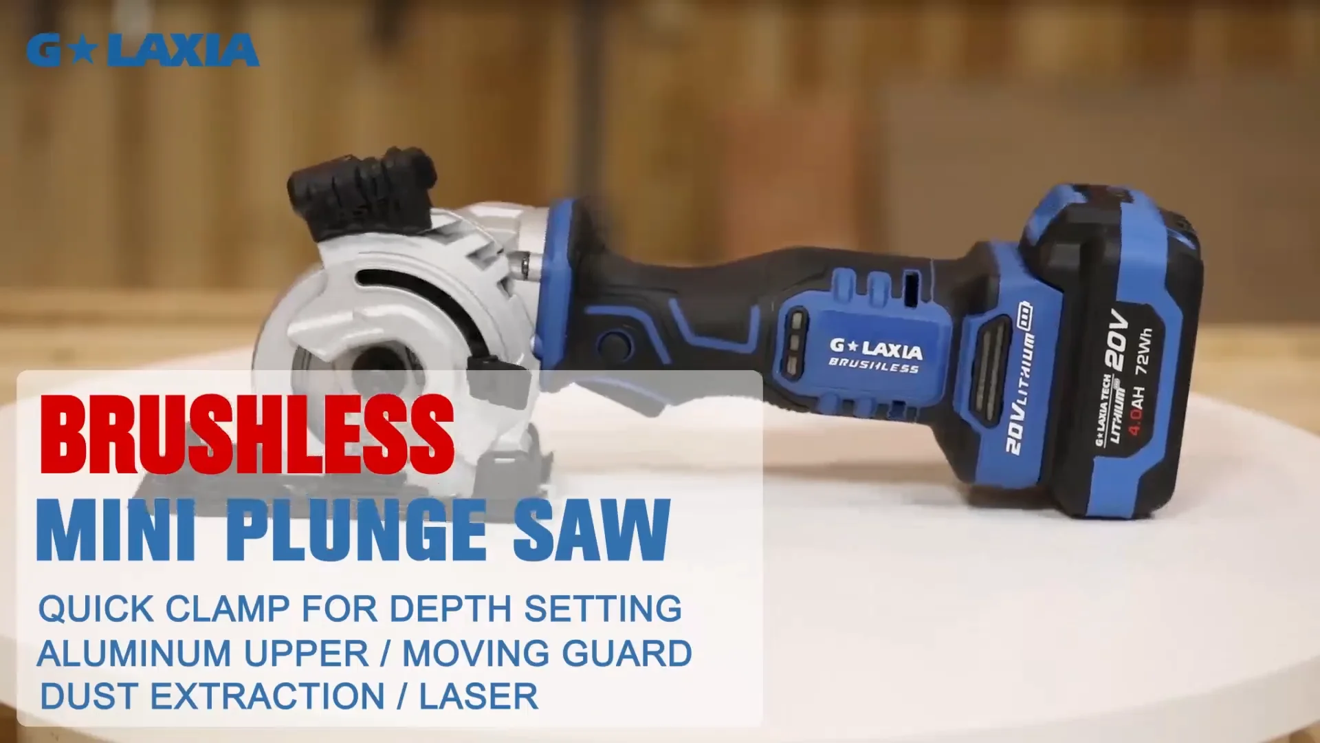 Manufactory 18v/20v Cordless Brushless Mini Plunge Saw - Buy Good ...