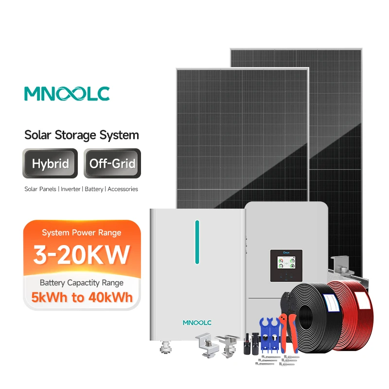 MNLC Solar Home System 3KW 5KW 6KW 8KW 10KW 12KW 15KW 16KW 18KW 20KW 25KW 30KW Finance For Solar ...