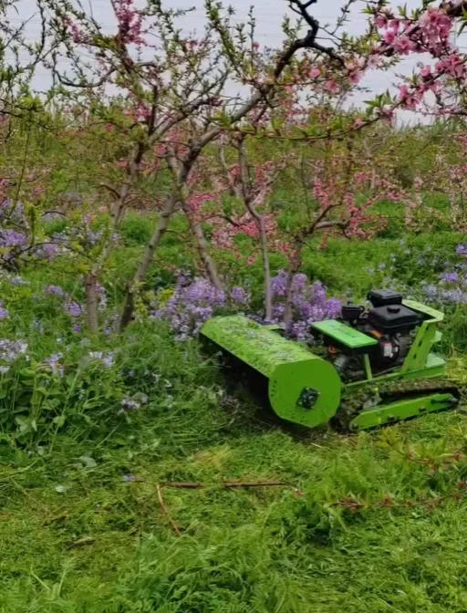 Heavy-duty Remote Control Lawn Mower - Powerful & Efficient